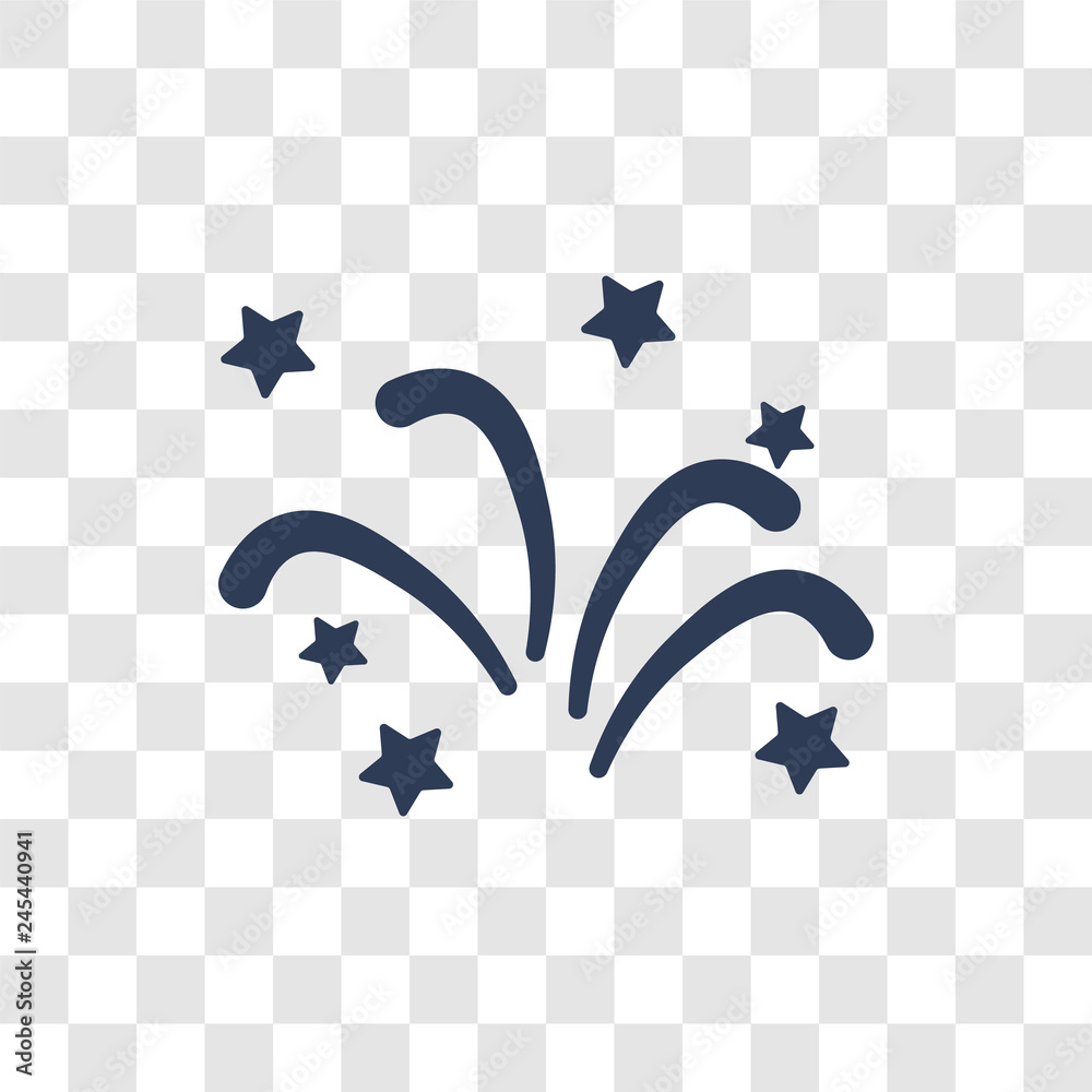 Firework icon vector Stock Vector | Adobe Stock