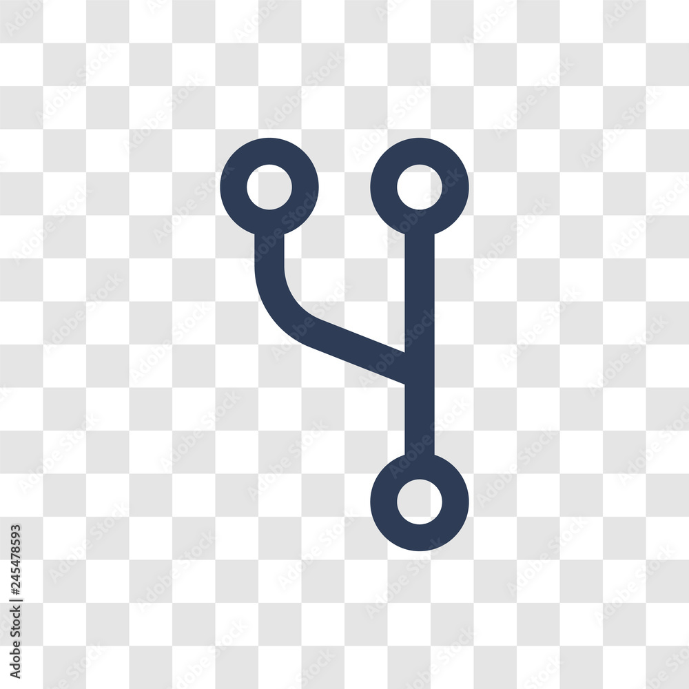 Version control icon vector Stock Vector | Adobe Stock