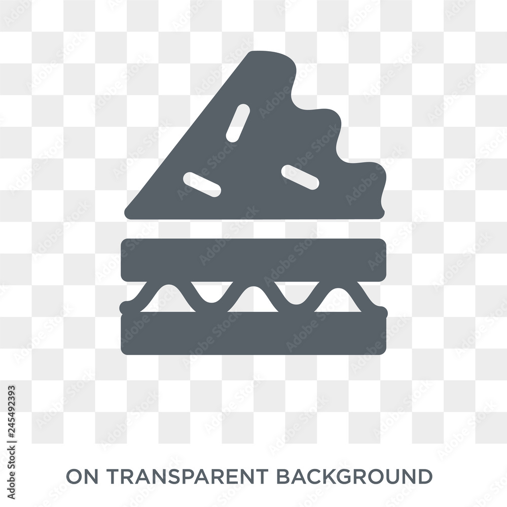 Cake slice icon. Cake slice design concept from Birthday and Party ...