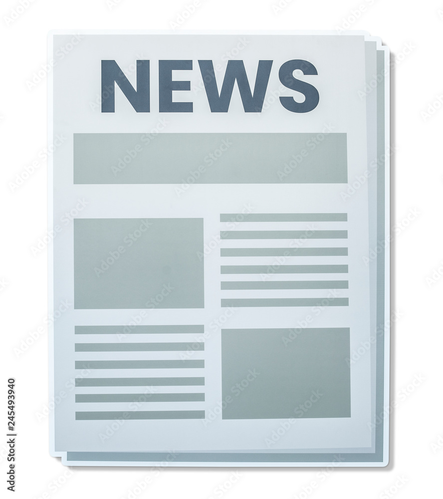 Newspaper Vector Template