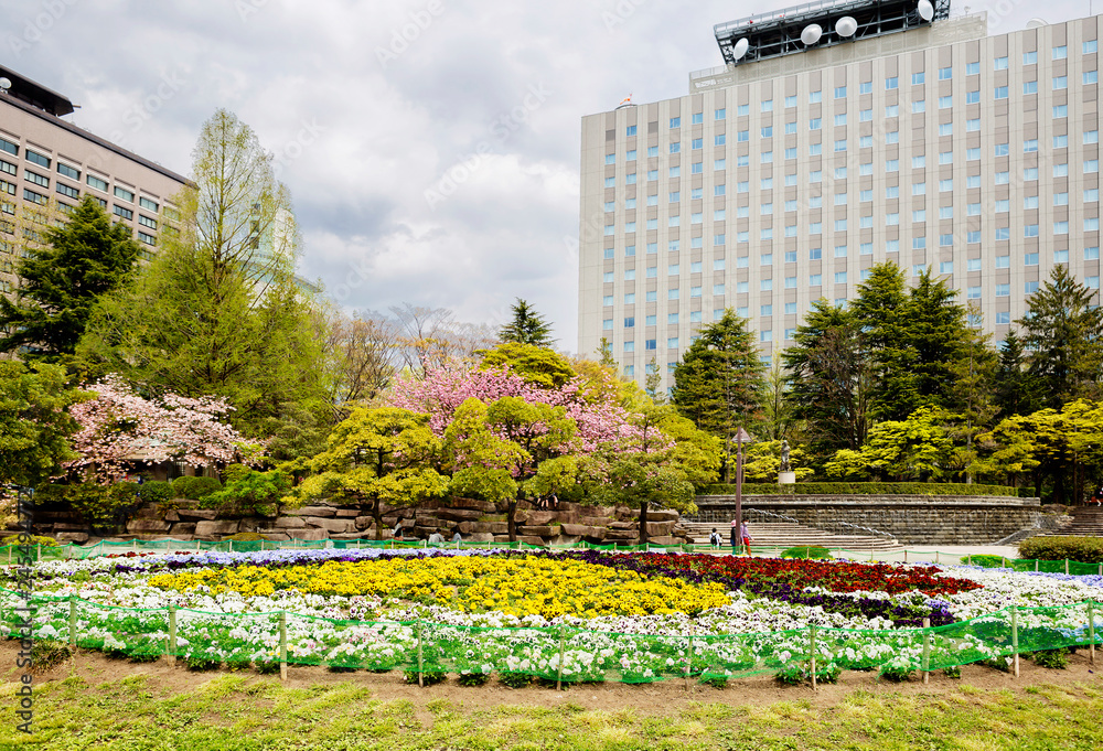 Foto de Sendai. Japan. City Park. Sendai is a city on the island of ...