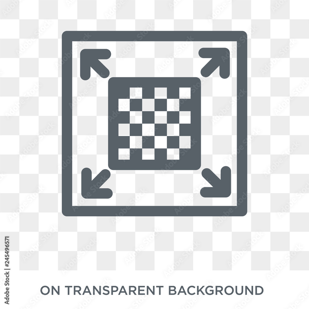 Pixels per Inch icon. Trendy flat vector Pixels per Inch icon on ...