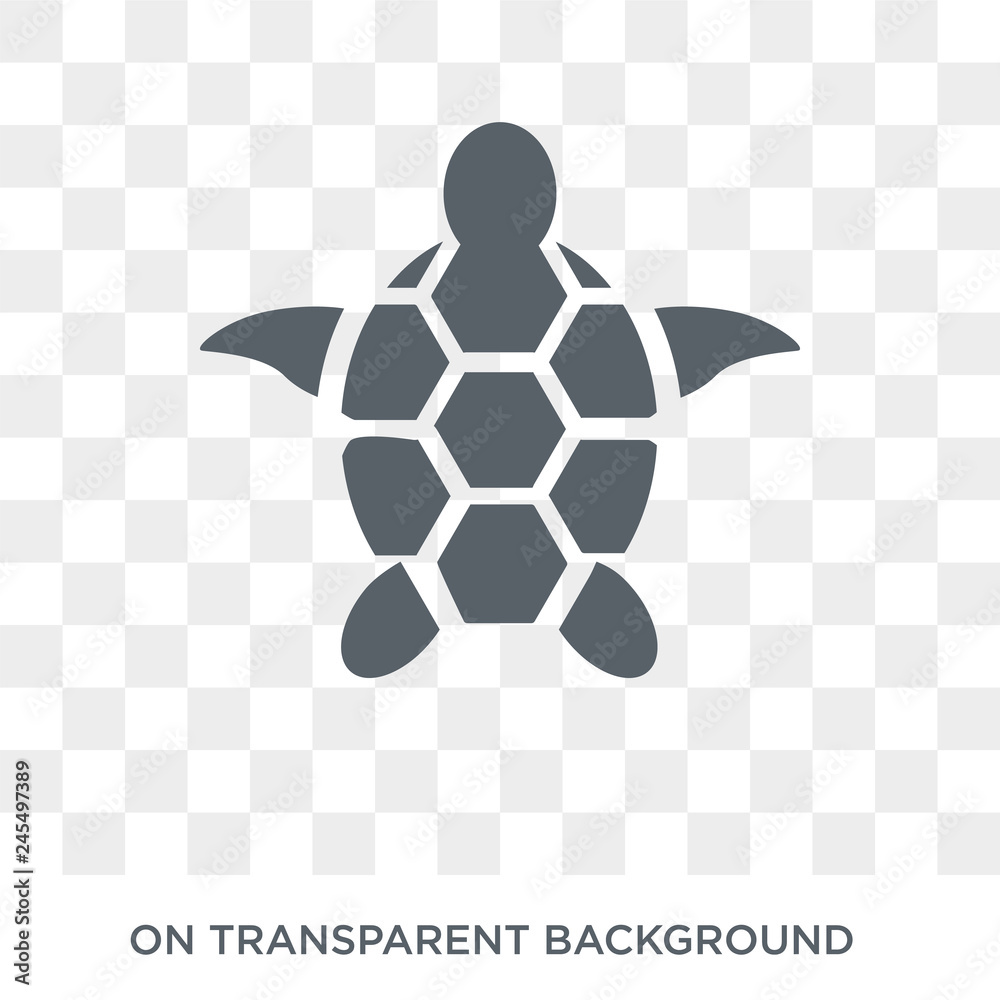 Sea turtle icon. Sea turtle design concept from Summer collection ...