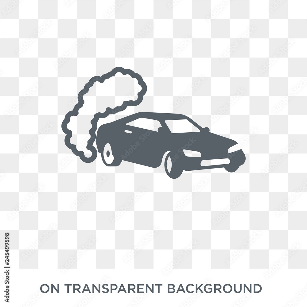 drifting icon. Trendy flat vector drifting icon on transparent ...