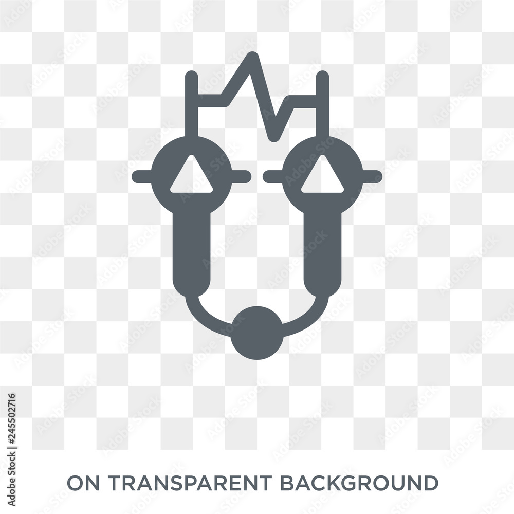 Tesla coil icon. Tesla coil design concept from Science collection ...