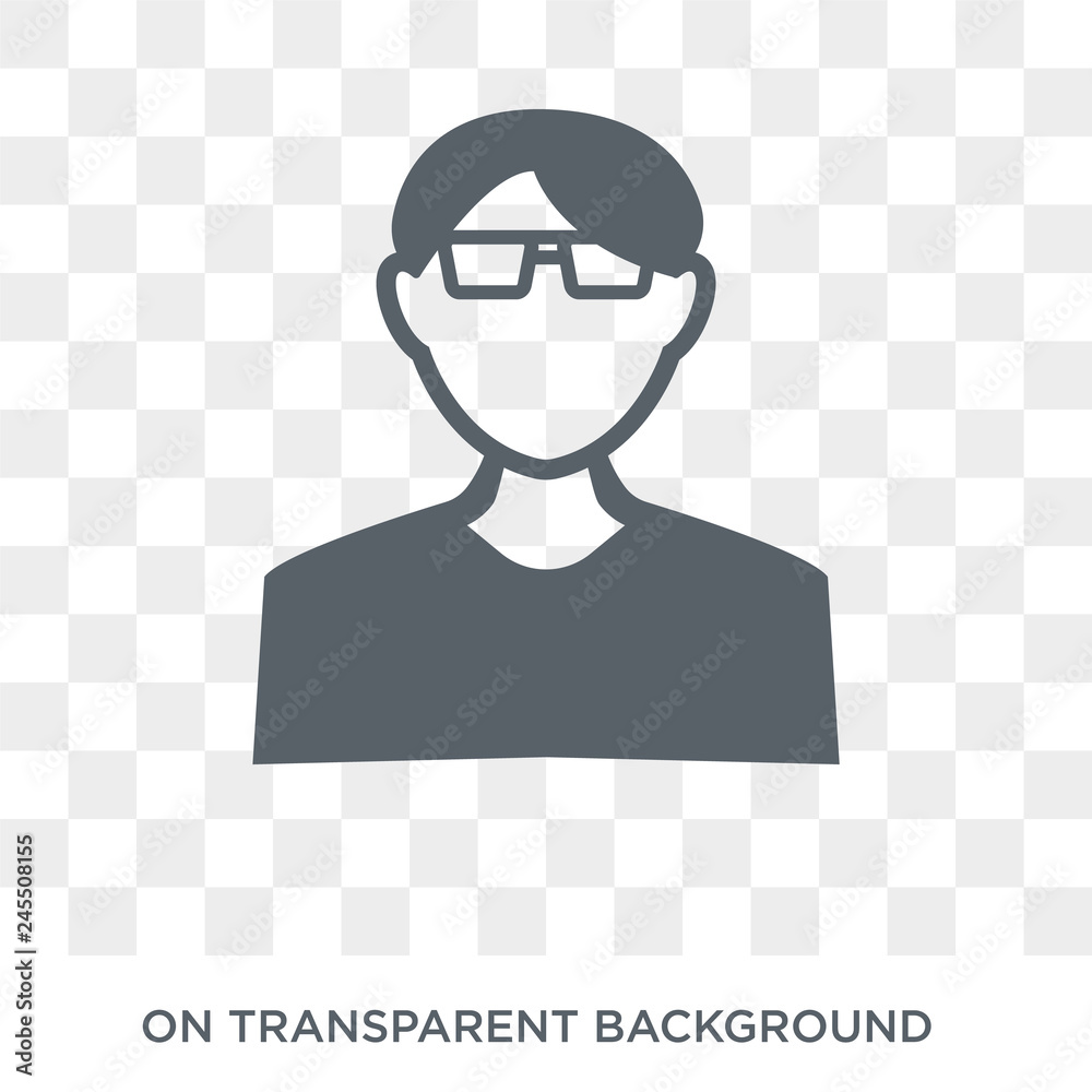 Vecteur Stock Computer Systems Analyst icon. Trendy flat vector ...