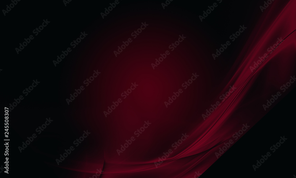 Abstract black background with dynamic red lines and space for your text Stock Illustration ...