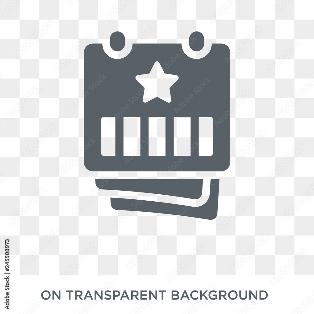 Election event on a calendar with star icon. Election event on a ...