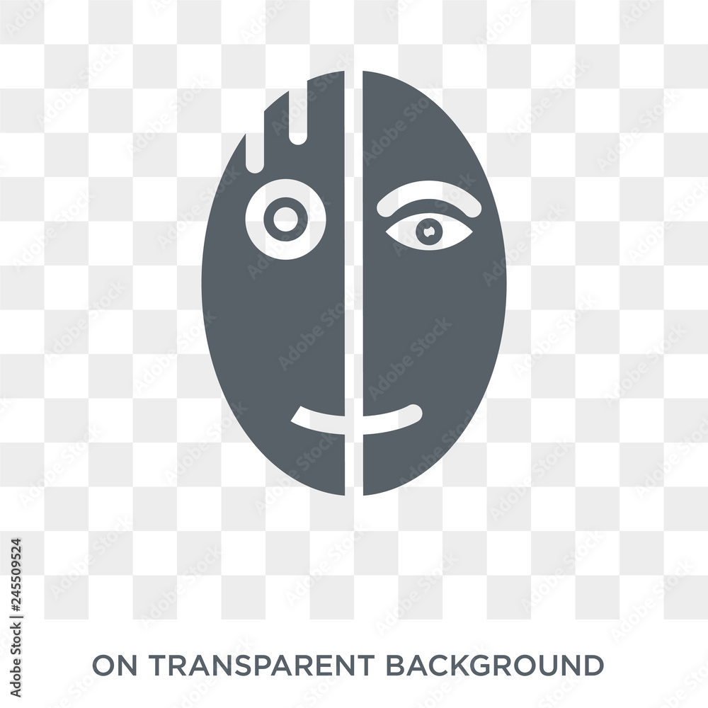 Humanoid icon. Trendy flat vector Humanoid icon on transparent ...