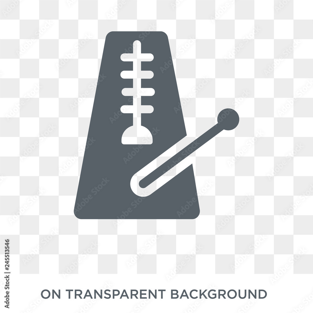 Metronome icon. Metronome design concept from Music collection. Simple ...