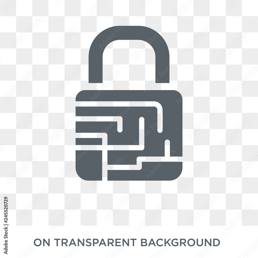 traffic encryption icon. Trendy flat vector traffic encryption icon on ...