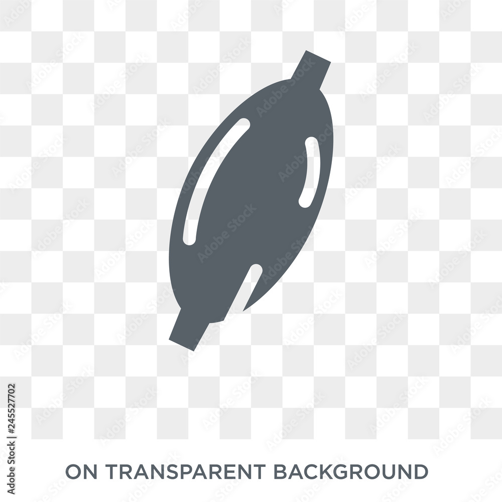 Human Muscle icon. Trendy flat vector Human Muscle icon on transparent ...