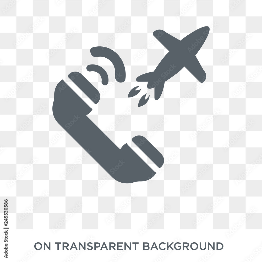 Outbound icon. Trendy flat vector Outbound icon on transparent ...