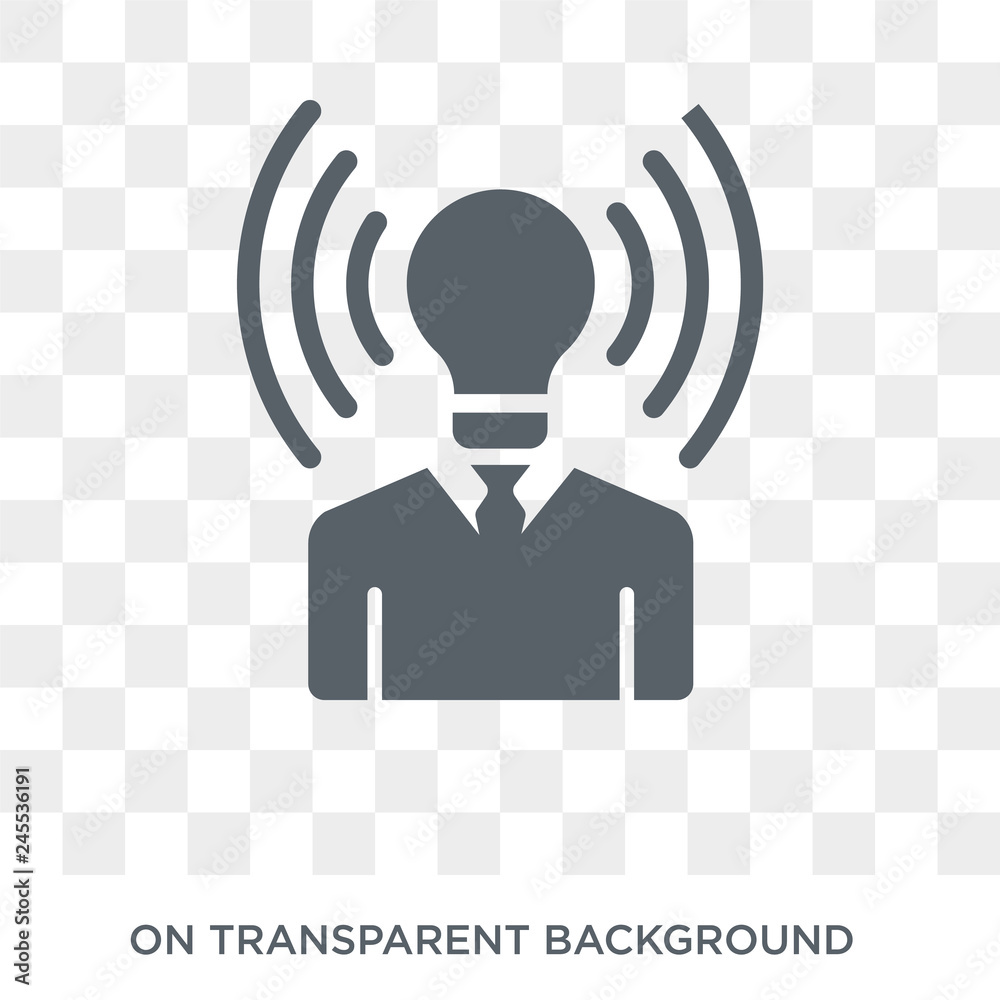 Vetor do Stock: brand awareness icon. Trendy flat vector brand ...