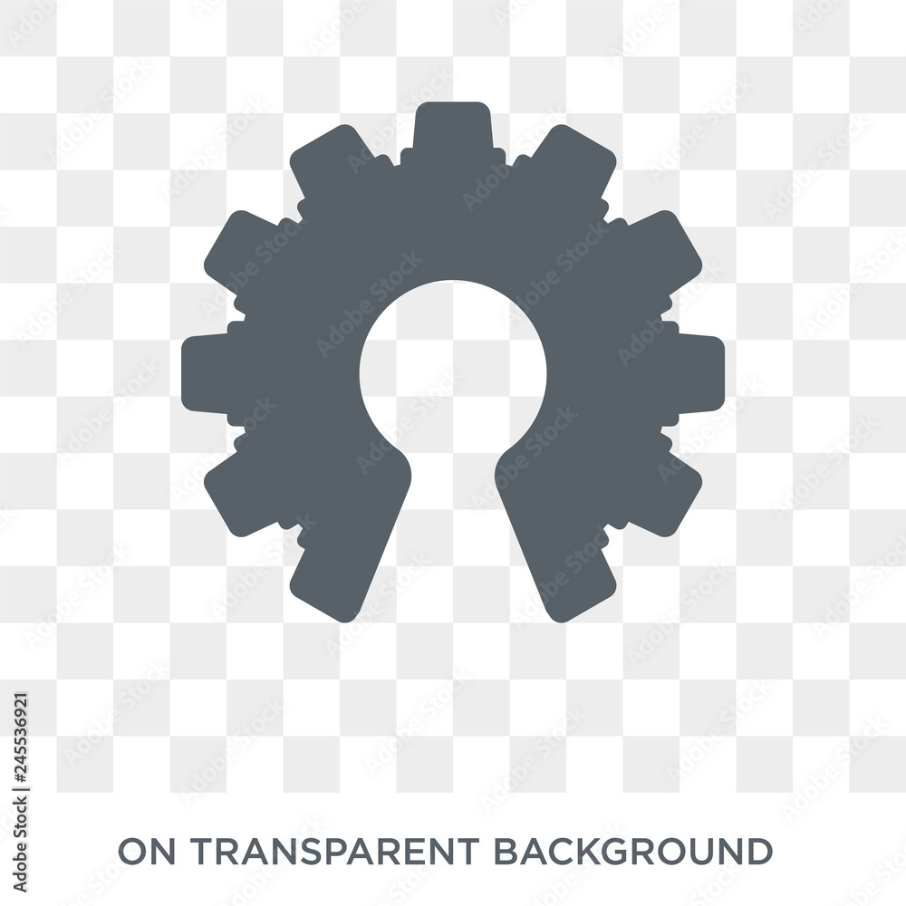 open source icon. Trendy flat vector open source icon on transparent ...