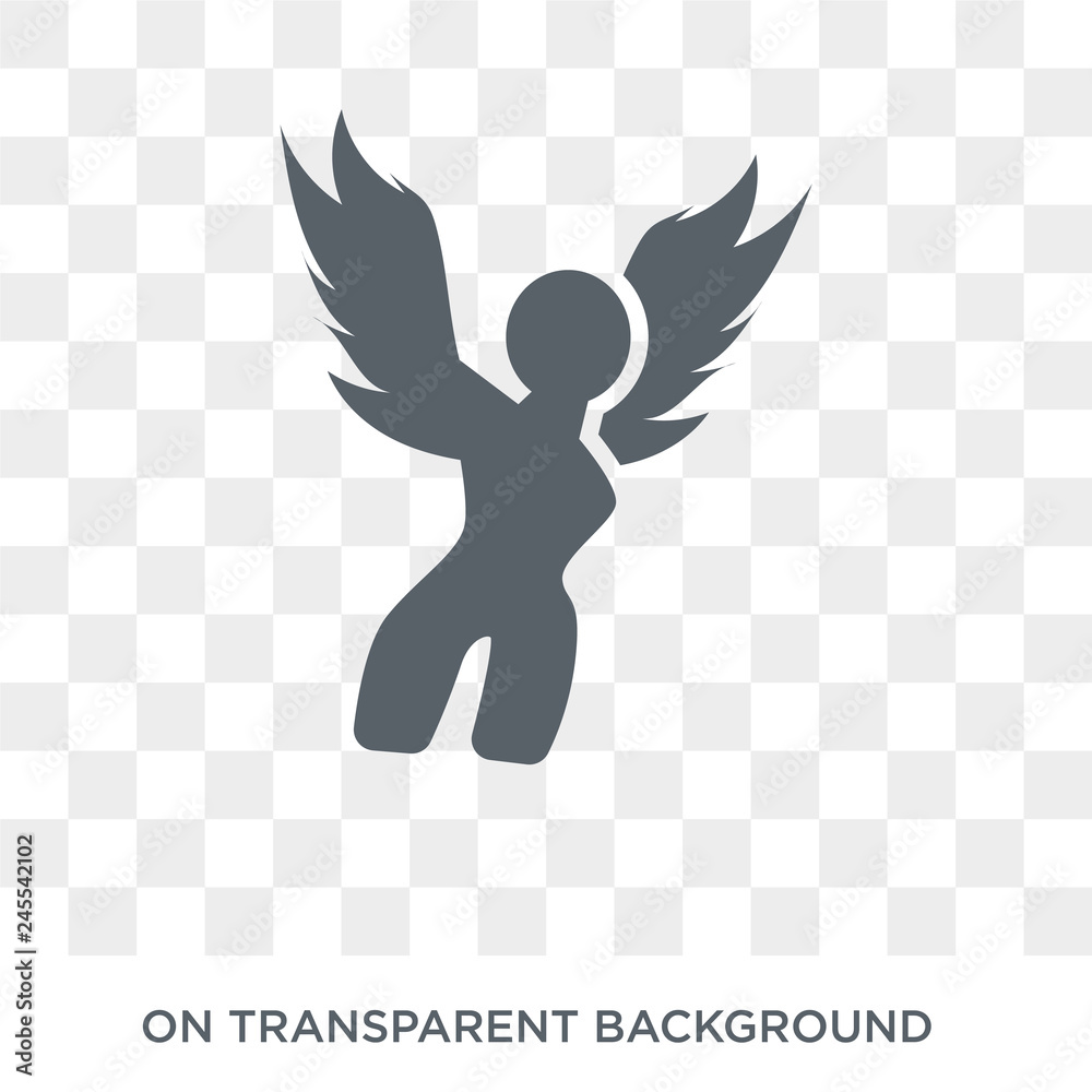 Harpy icon. Trendy flat vector Harpy icon on transparent background ...