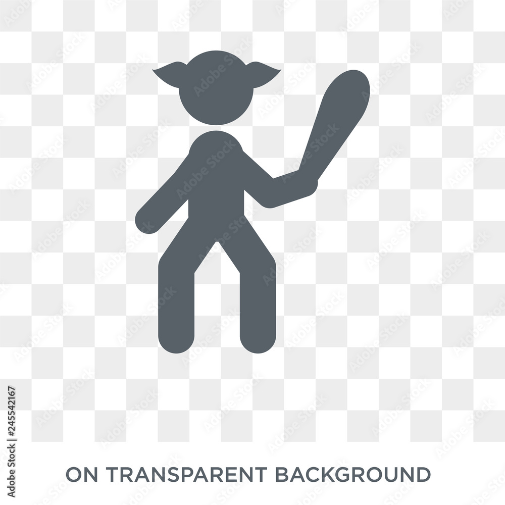 Giant icon. Trendy flat vector Giant icon on transparent background ...