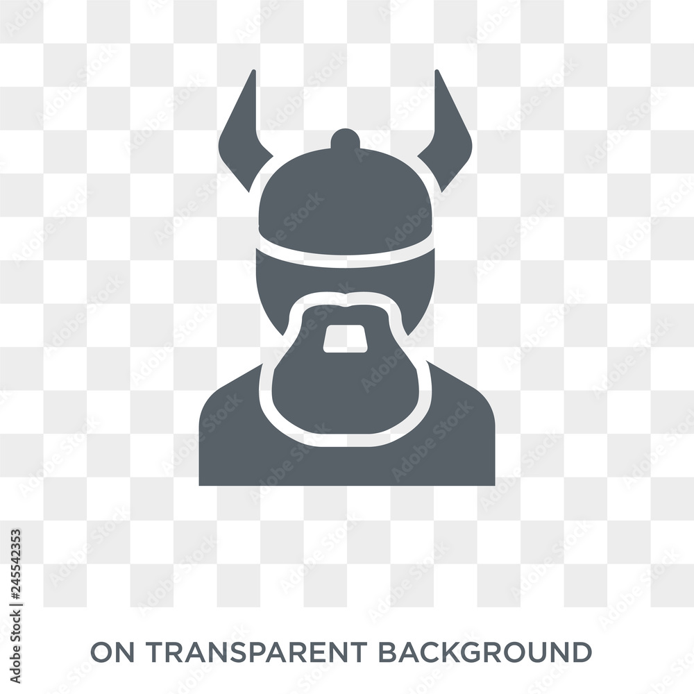 Dwarf icon. Trendy flat vector Dwarf icon on transparent background ...