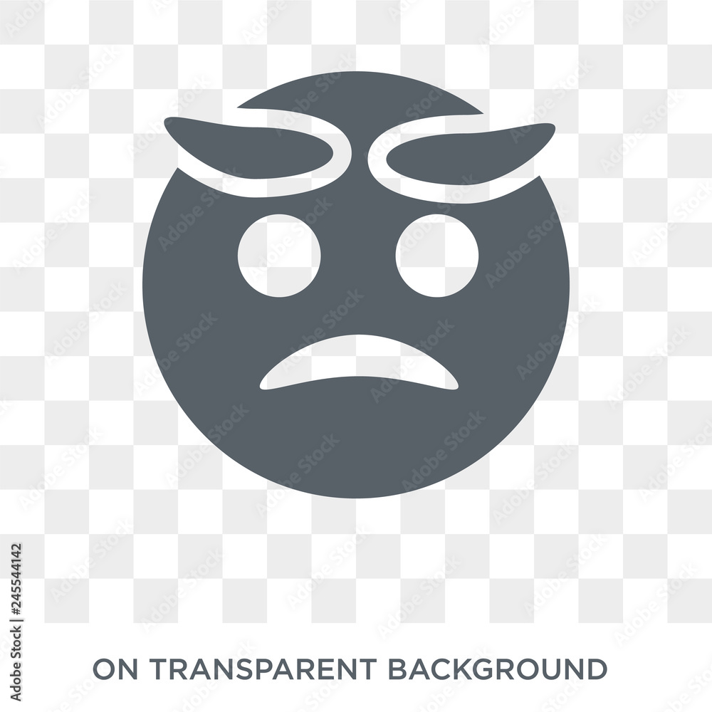 Pouting emoji icon. Pouting emoji design concept from Emoji collection ... Pouting emoji icon. Pouting emoji design concept from Emoji collection ...