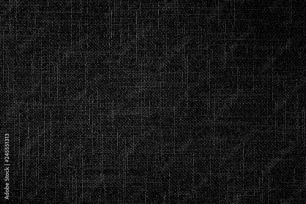 Black linen fabric texture or background. Stock Photo | Adobe Stock
