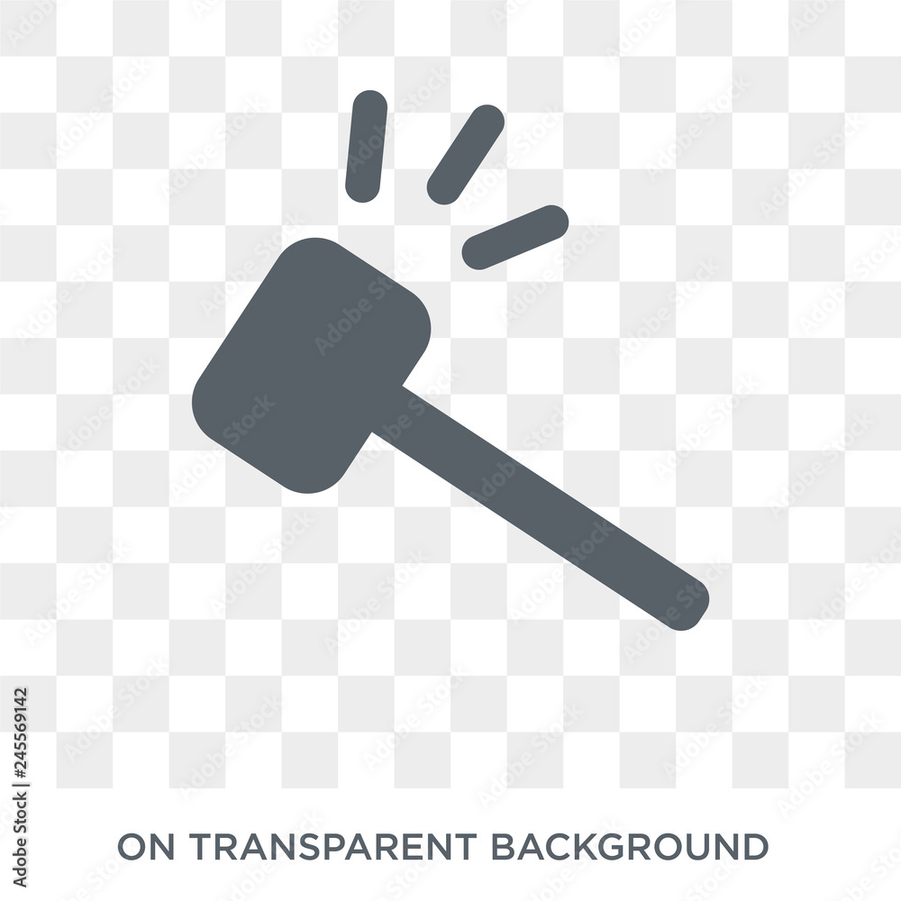 slapstick icon. Trendy flat vector slapstick icon on transparent ...