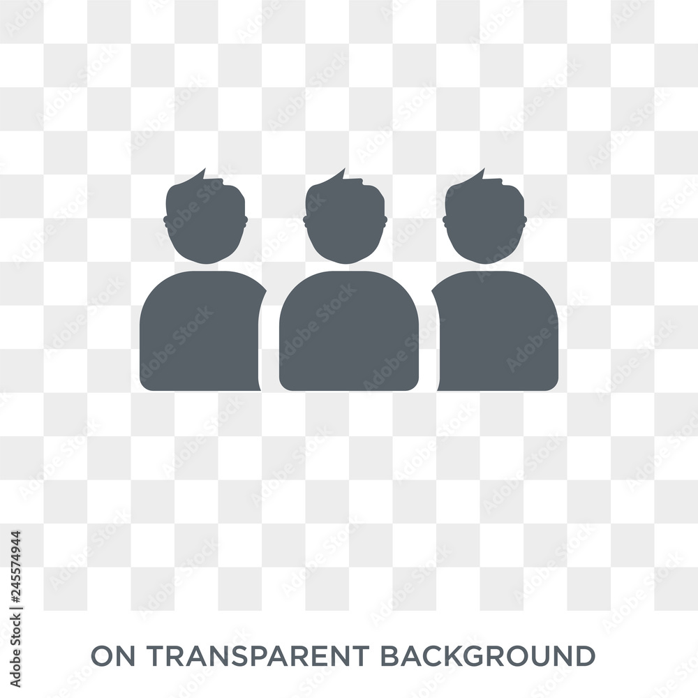 Stockvector Unit trust icon. Trendy flat vector Unit trust icon on ...