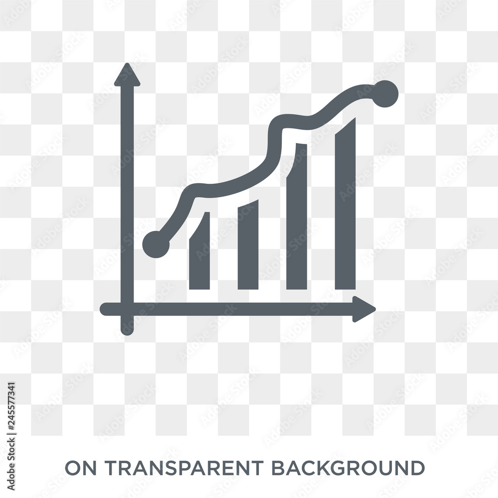 charts icon. charts design concept from Analytics collection. Simple ...