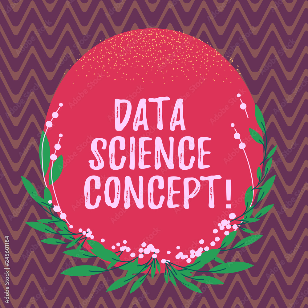 Word writing text Data Science Concept. Business concept for extraction ...