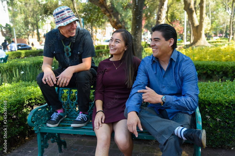 Recordando a los amigos Stock Photo | Adobe Stock