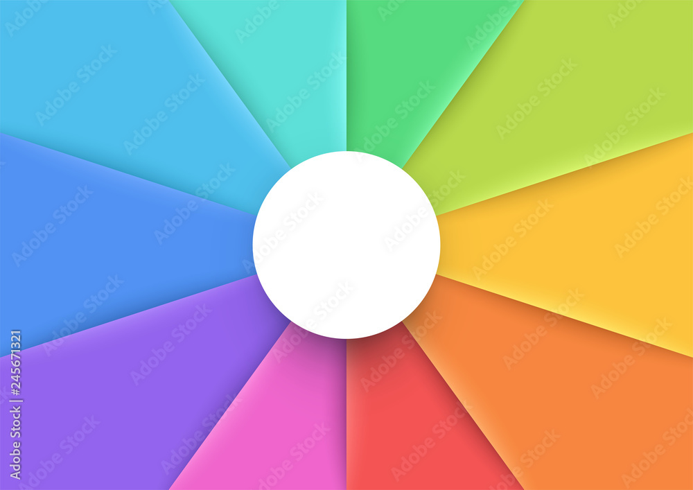 Infographic 10 Step Page Divide 3d Vector Layout Stock Vector | Adobe Stock