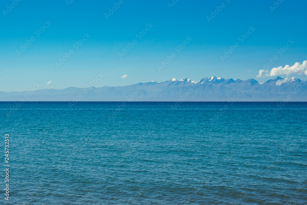 sea surface summer wave background. Natural tropical water Paradise ...