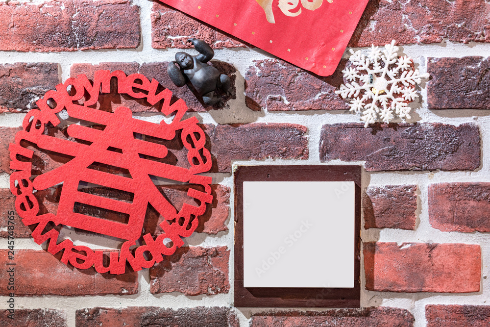Classic Chinese new year background. Chinese character - ""Chun ...