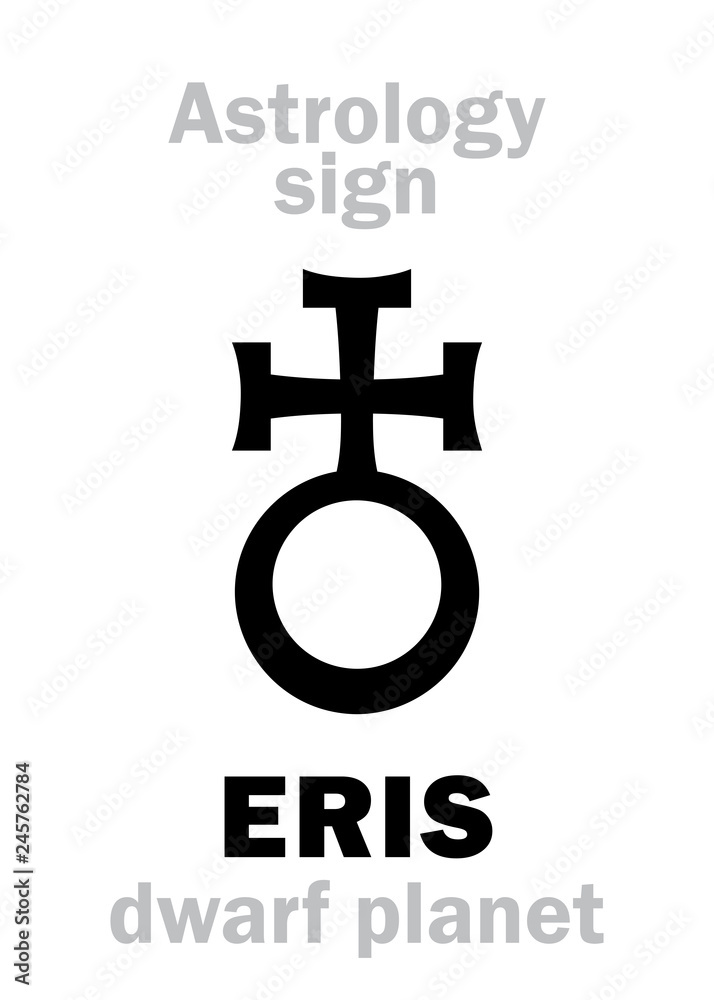 Astrology Alphabet: ERIS, most massive and second-largest superdistant ...