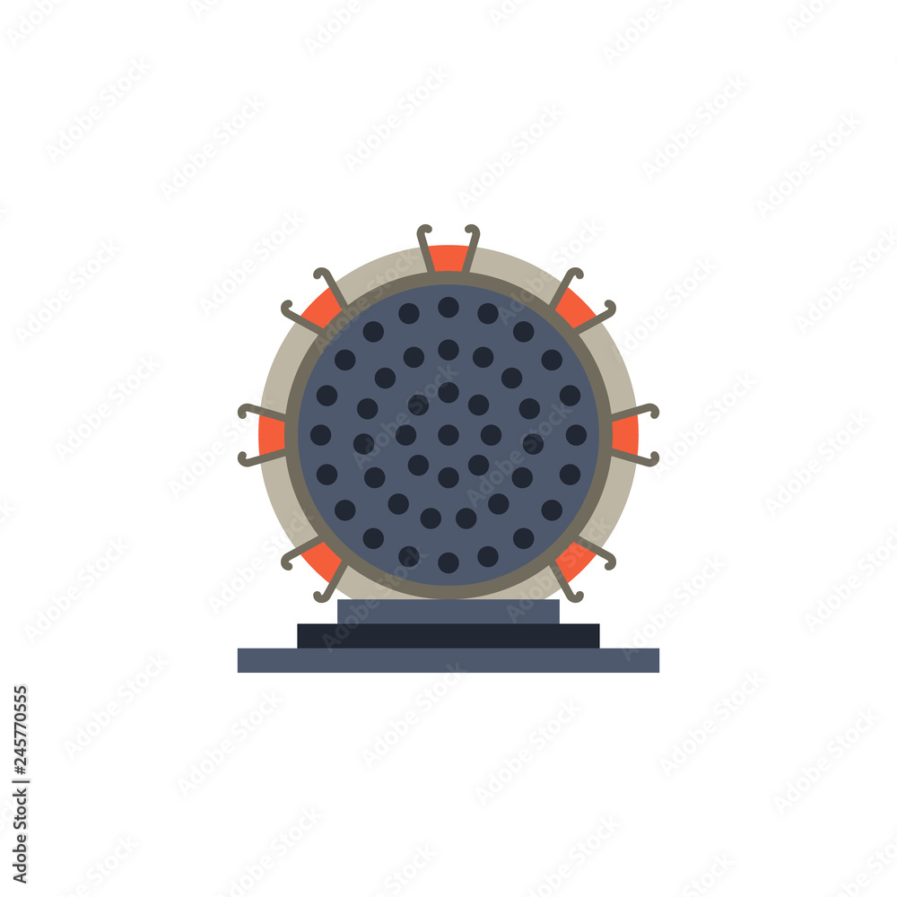 Star gate colored icon. Element of space illustration. Signs and ...