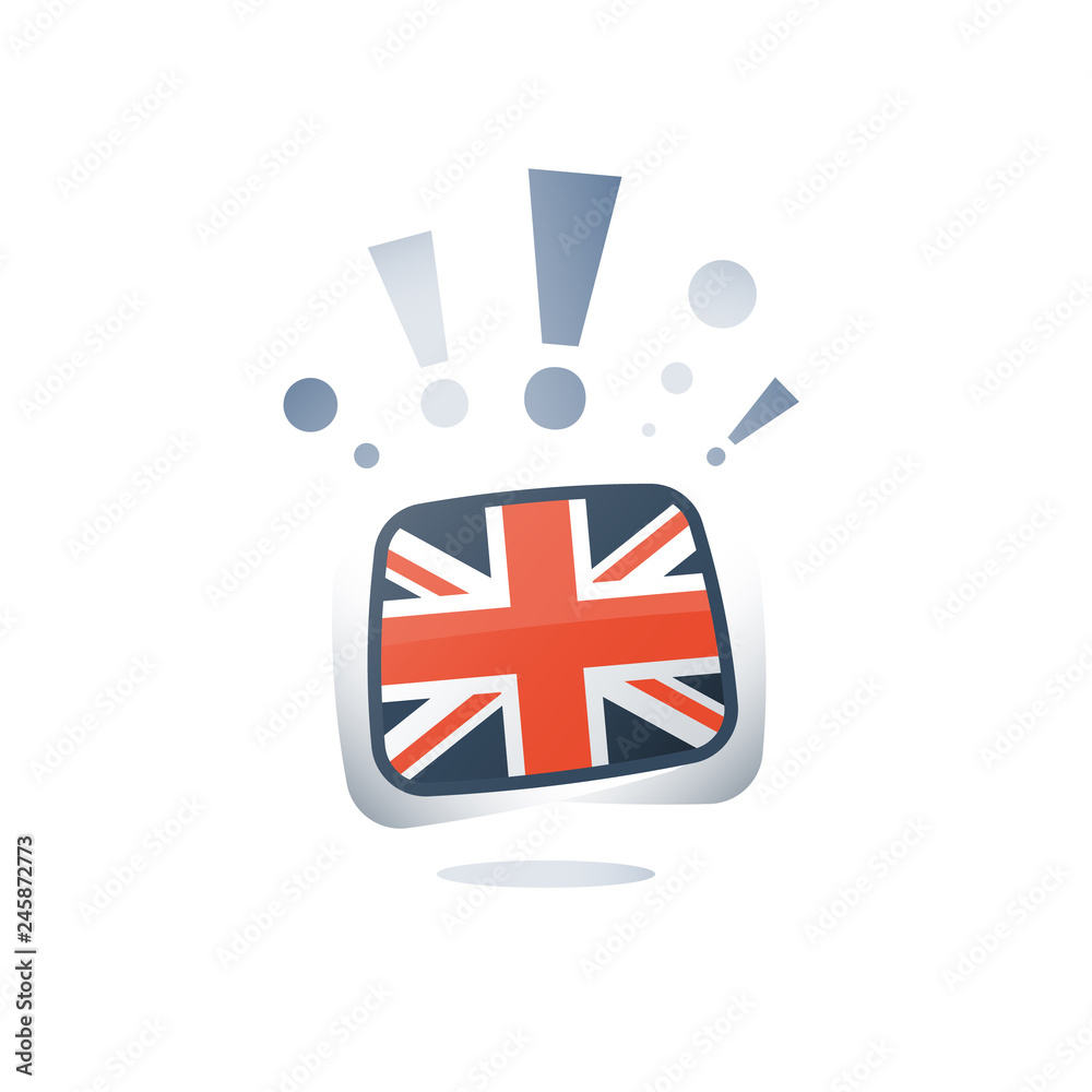 English Language Flag Icon