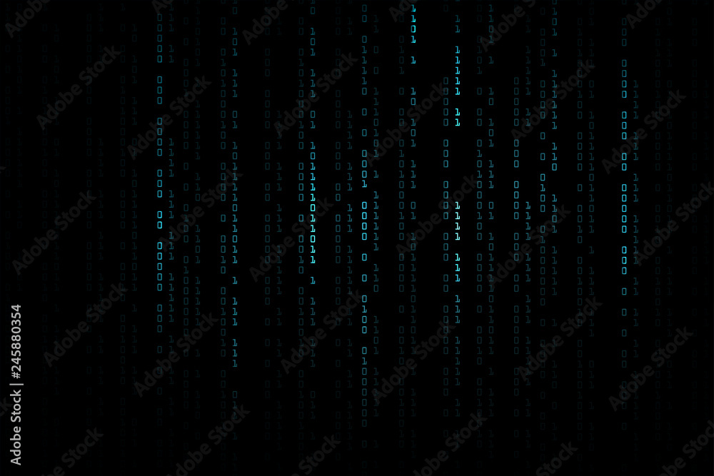 Abstract Technology Background Hacker Concept Programming Coding Binary Computer Codematrix