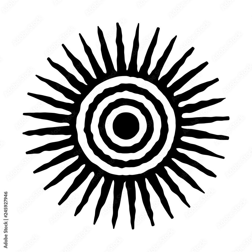 Photo & Art Print Sun icon. Sun symbol for design. Vector and ...
