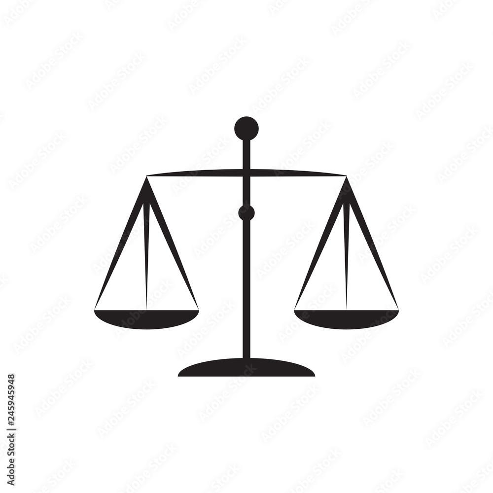 Lawyer Scale Vector