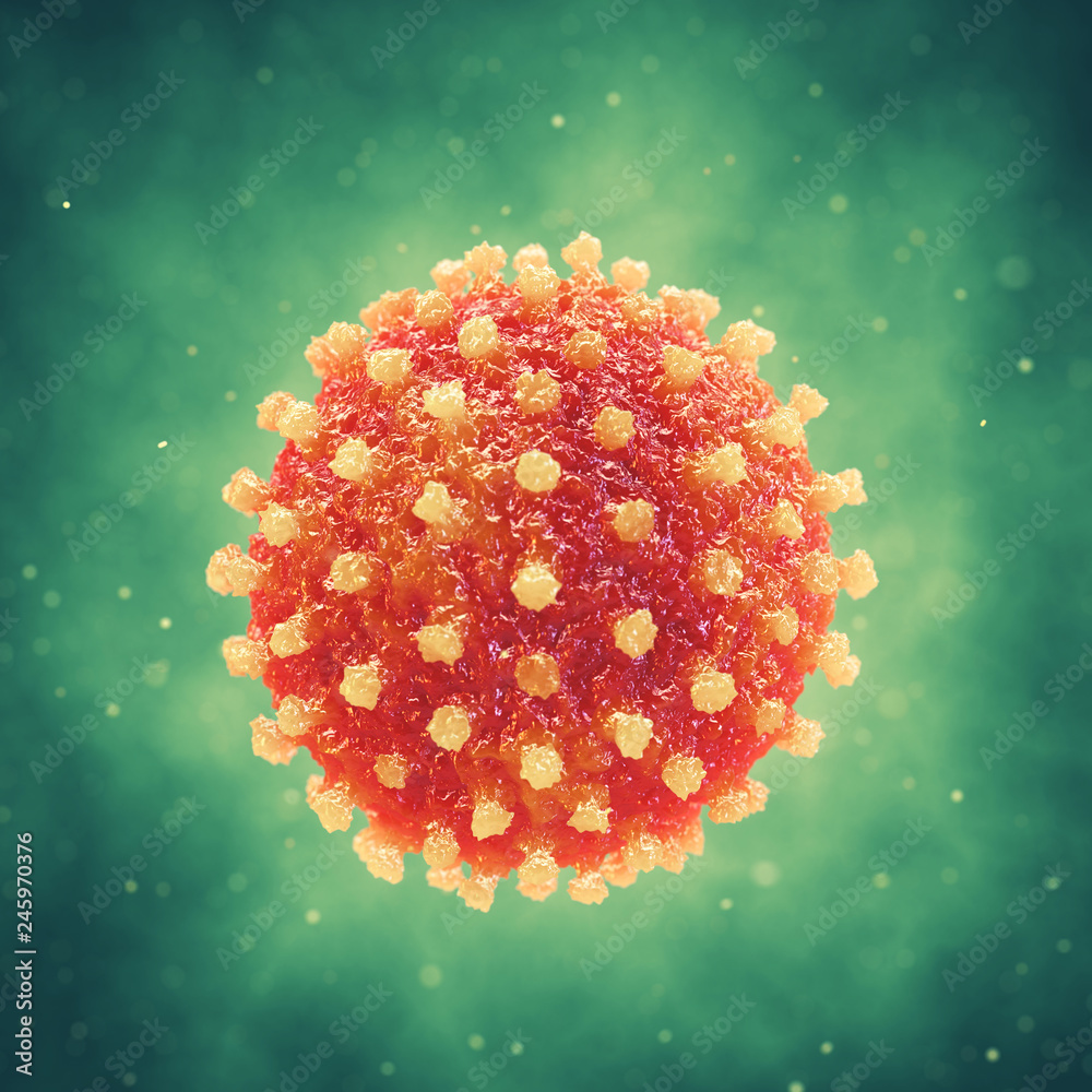 Viral hepatitis is an inflammation of the liver caused by a virus Stock ...