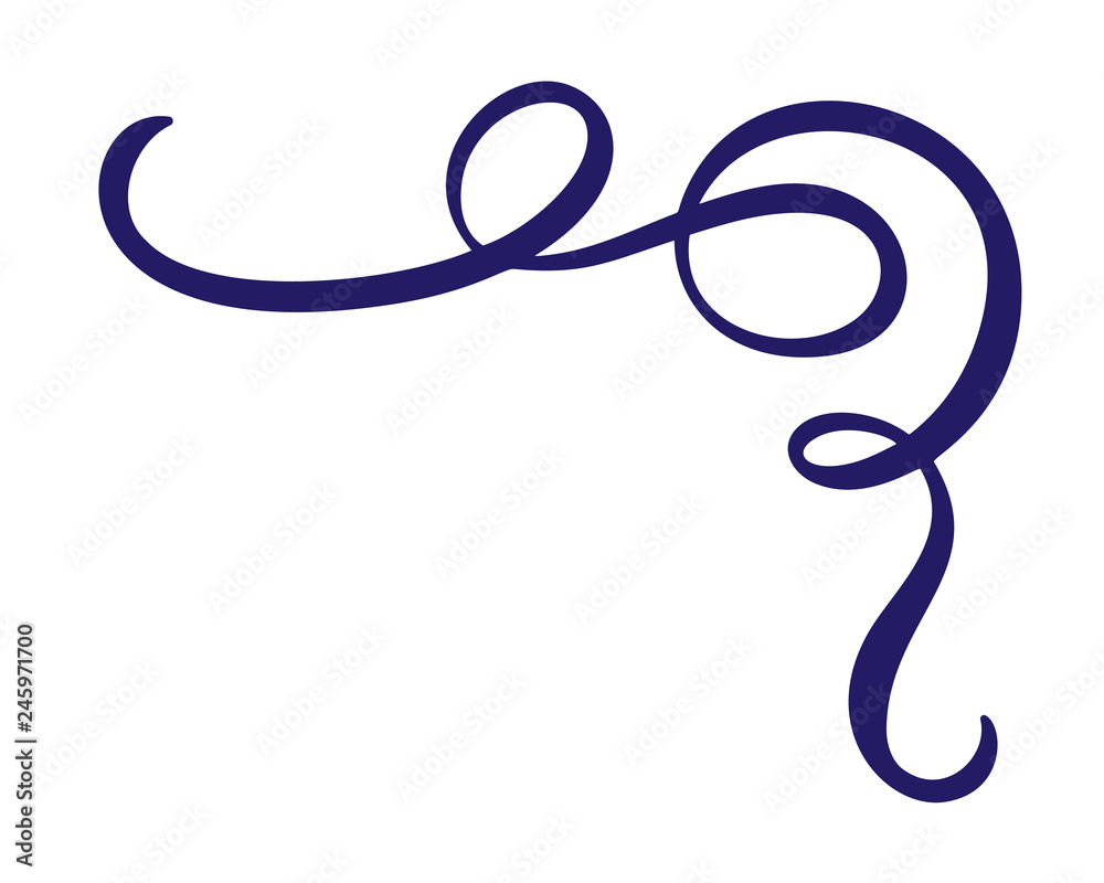 Center Flourish Vector