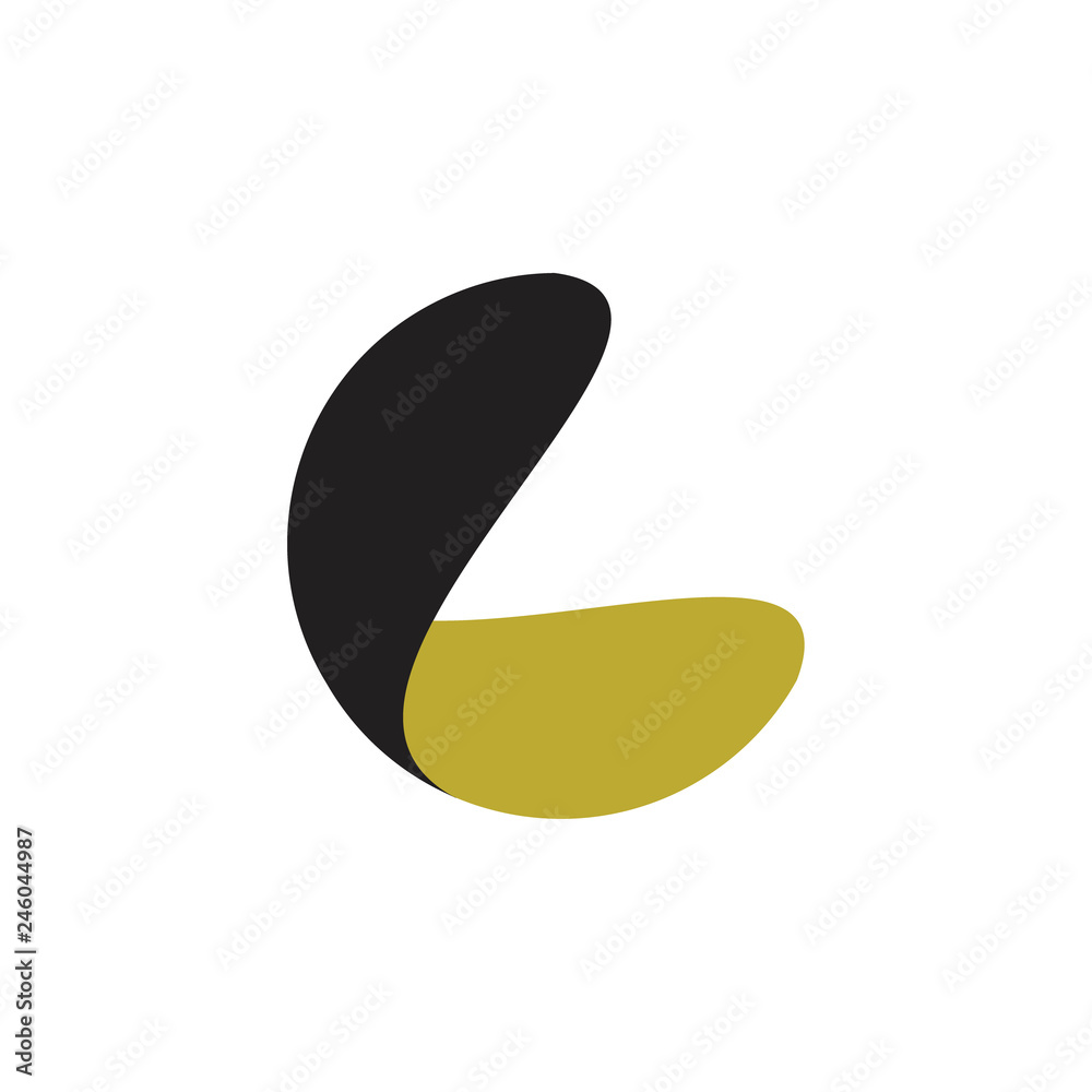 3D C logo letter design Stock Vector | Adobe Stock