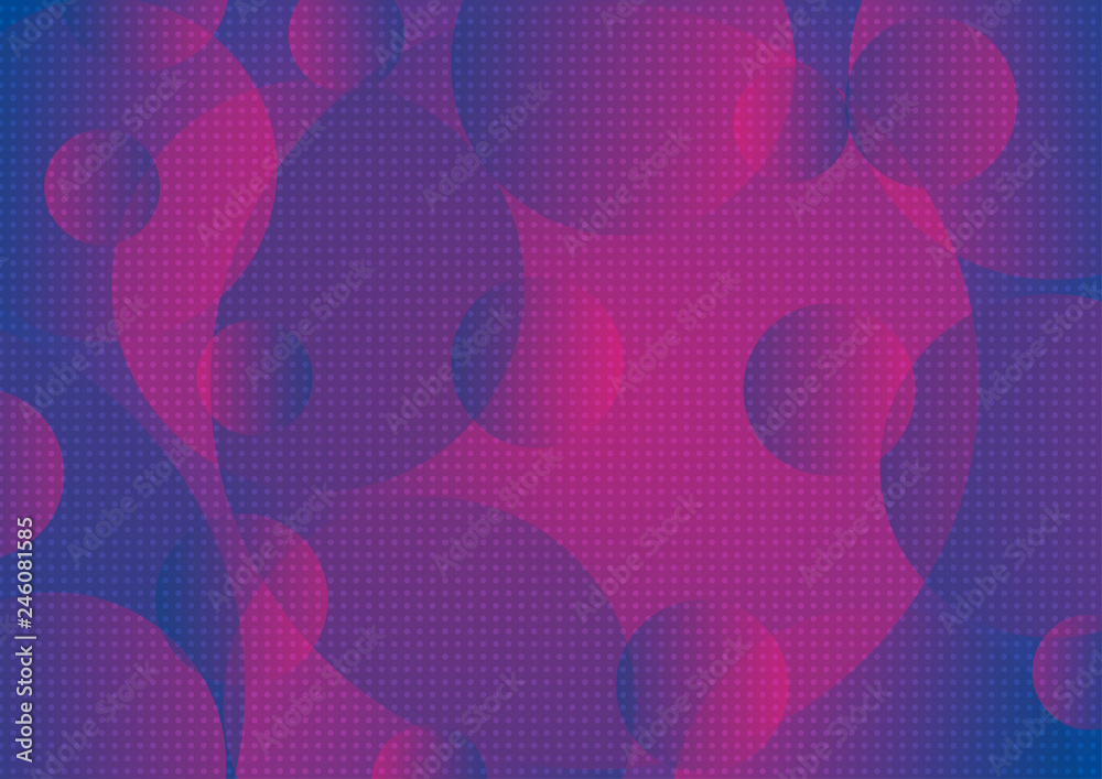Blue purple abstract retro futuristic background Stock Vector | Adobe Stock