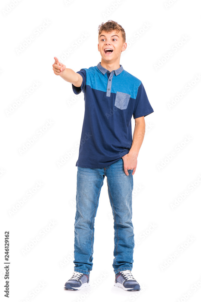 Teens Laughing And Pointing