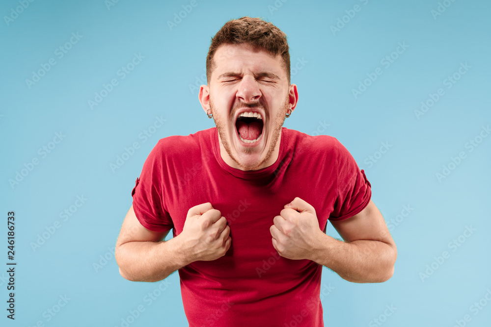 Screaming Crying Man