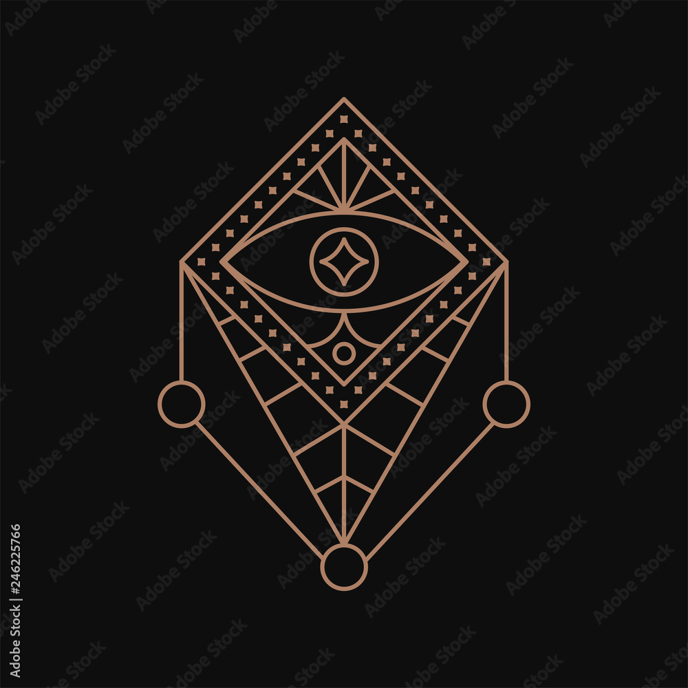 Sacred Geometry Triangle