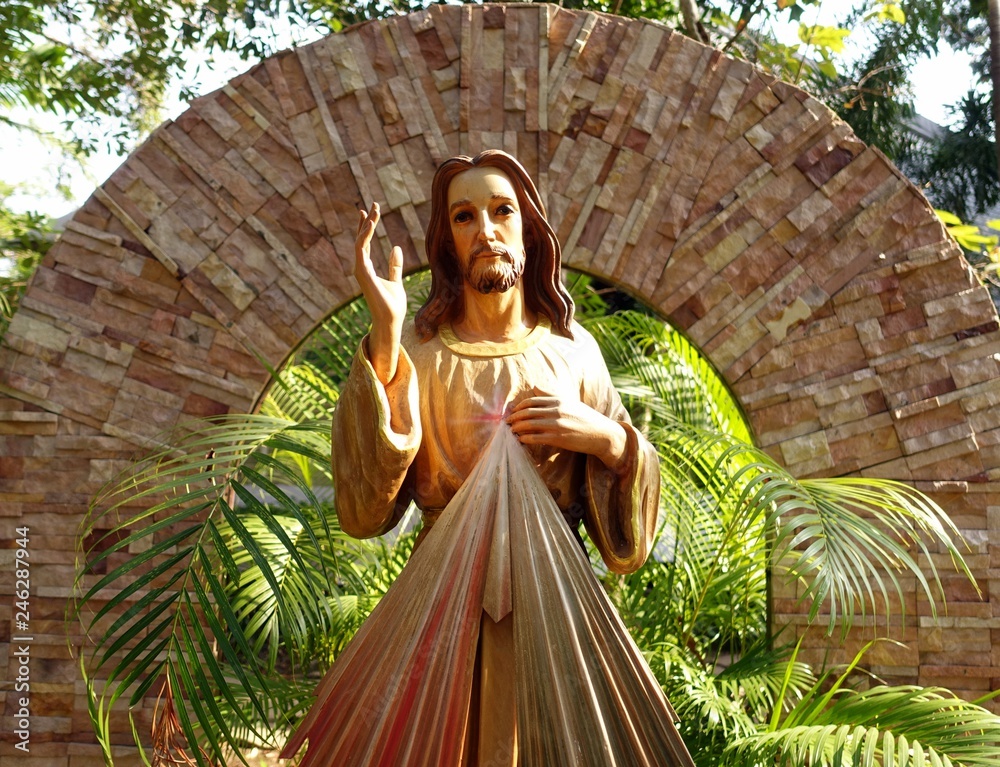 Jesus Christ Statue Stock Photo | Adobe Stock