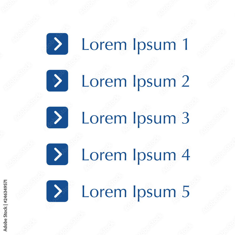 menu bullet icon. Element of text editor sign . Premium quality graphic ...
