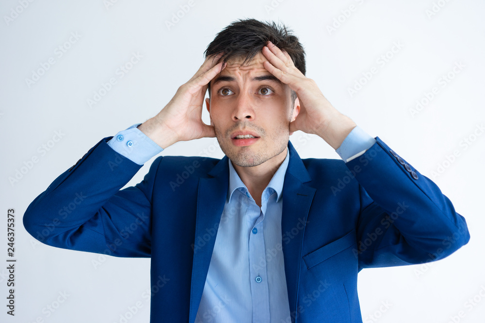 Person Thinking Hard