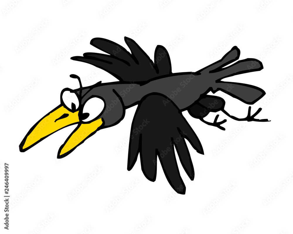 Ravens Birds Drawing