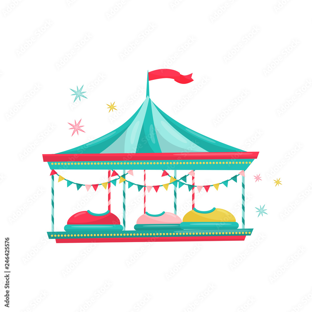 Amusement Park Bumper Cars